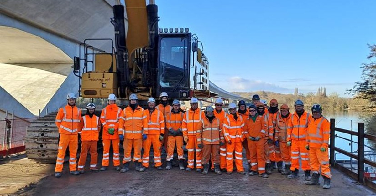 VolkerStevin marks major milestone in Colne Valley Viaduct Project | VolkerWessels UK